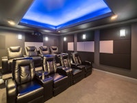 Dramatic Basement Theater Conversion | Smart Systems