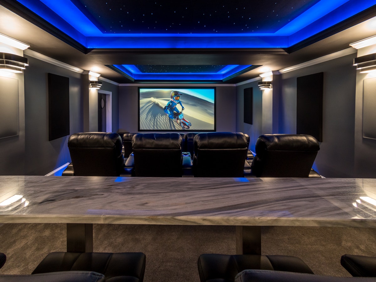 Stunning Dalton Home Theater | Smart Systems